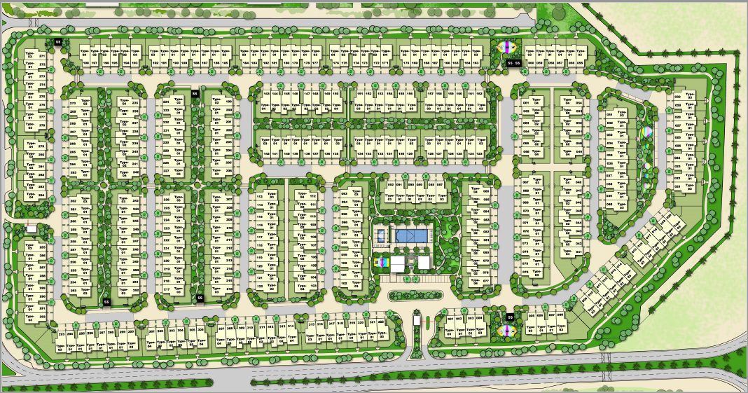Naseem Townhouses in Town Square Dubai | Book 10% Only - 20/80 Payment Plan