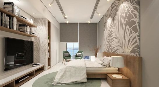 Blue Waves Tower by Tiger Group at Dubai land Residence Complex