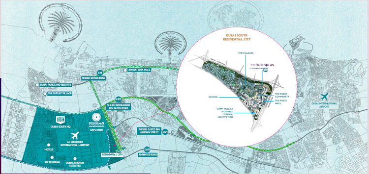 The Pulse Villas at Dubai South | Offer 5% Booking with 1 Year Post ...