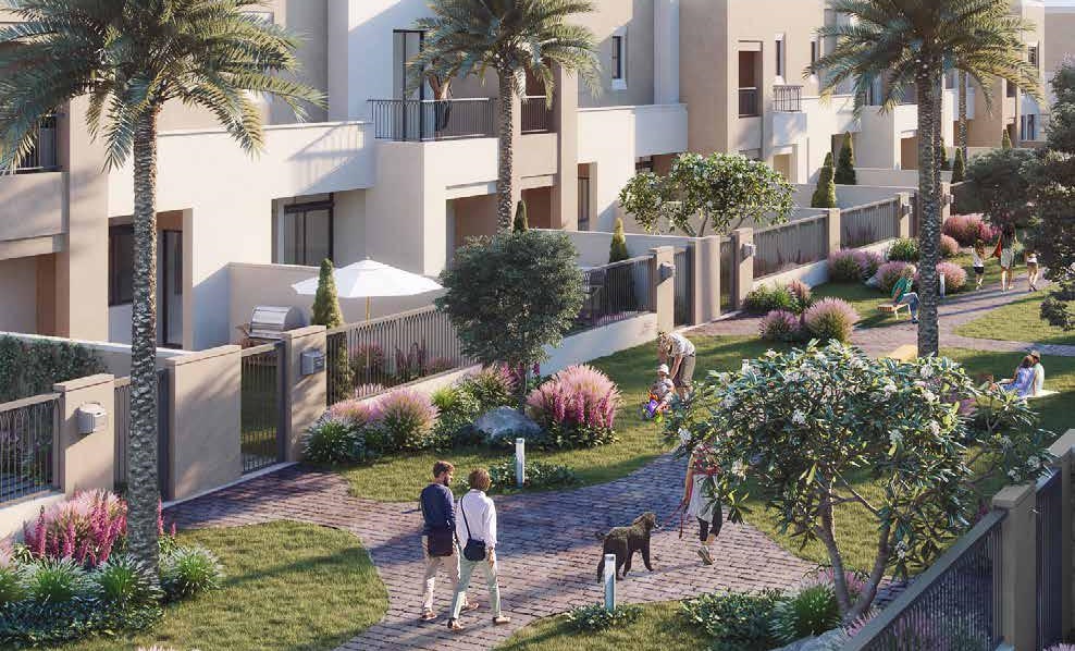 Reem Townhouses At Town Square Dubai | Affordable Townhouses With Easy ...