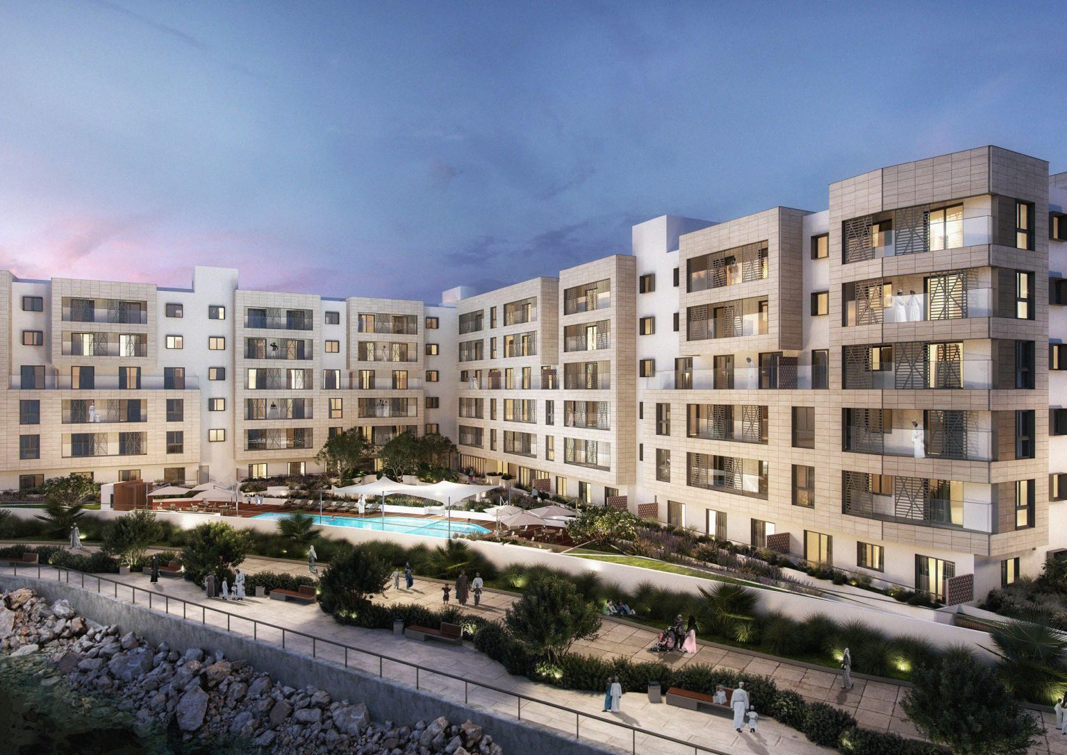 Lagoon Residences At Al Mouj Muscat | Stylish Apartments | Surrounded ...