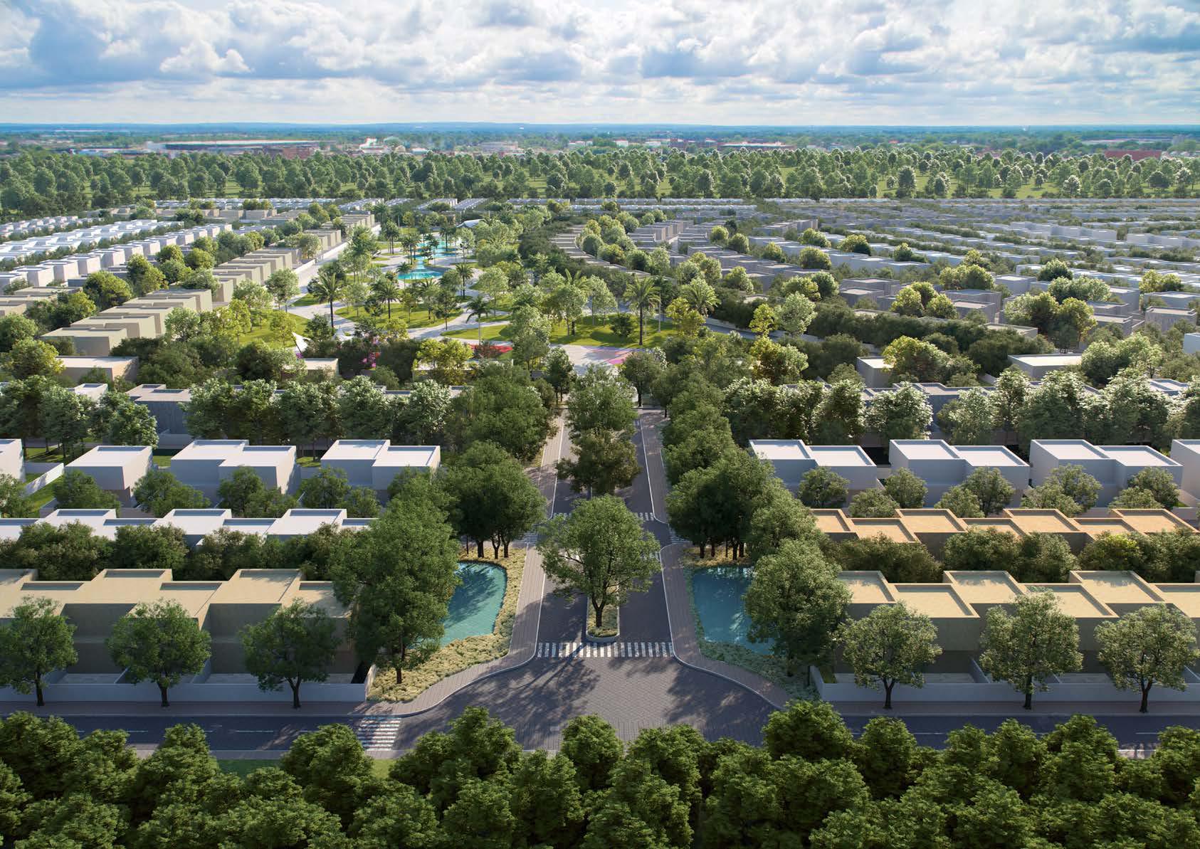 Hayyan Villas in Barashi, Sharjah