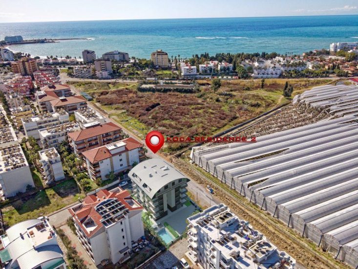 Koca Residence 2 in Analya, Antalya | Suitable For Citizenship