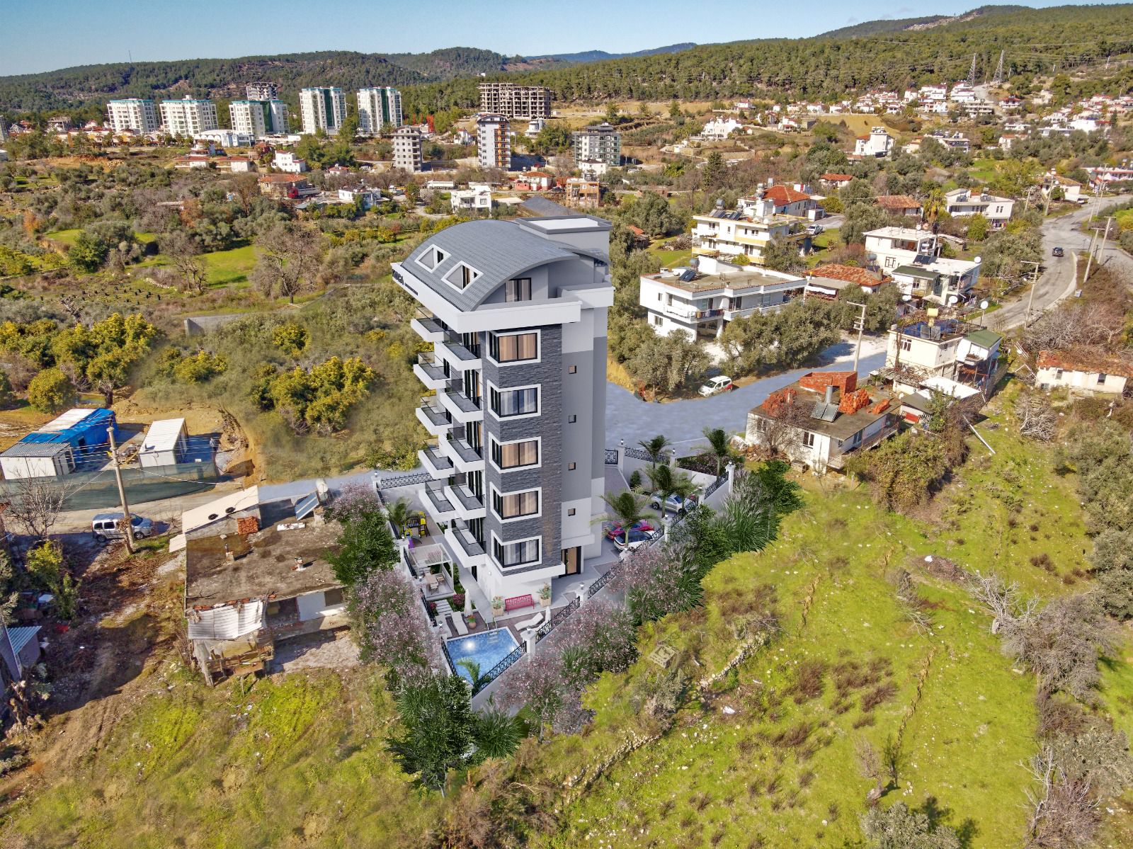 Koca 1 Apartments in Analya, Antalya | Suitable For Citizenship