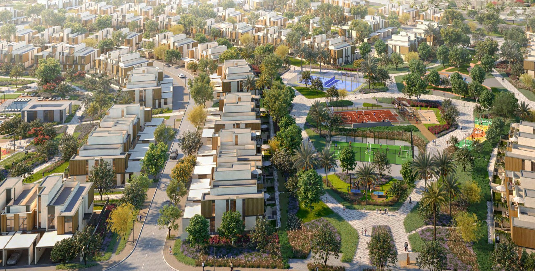 Mudon Al Ranim Phase 3 townhouses at Mudon, Dubai | A safe and calm ...