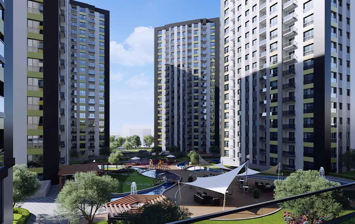 Selvi Residence Apartments in Bagcilar, Istanbul | Suitable For Citizenship