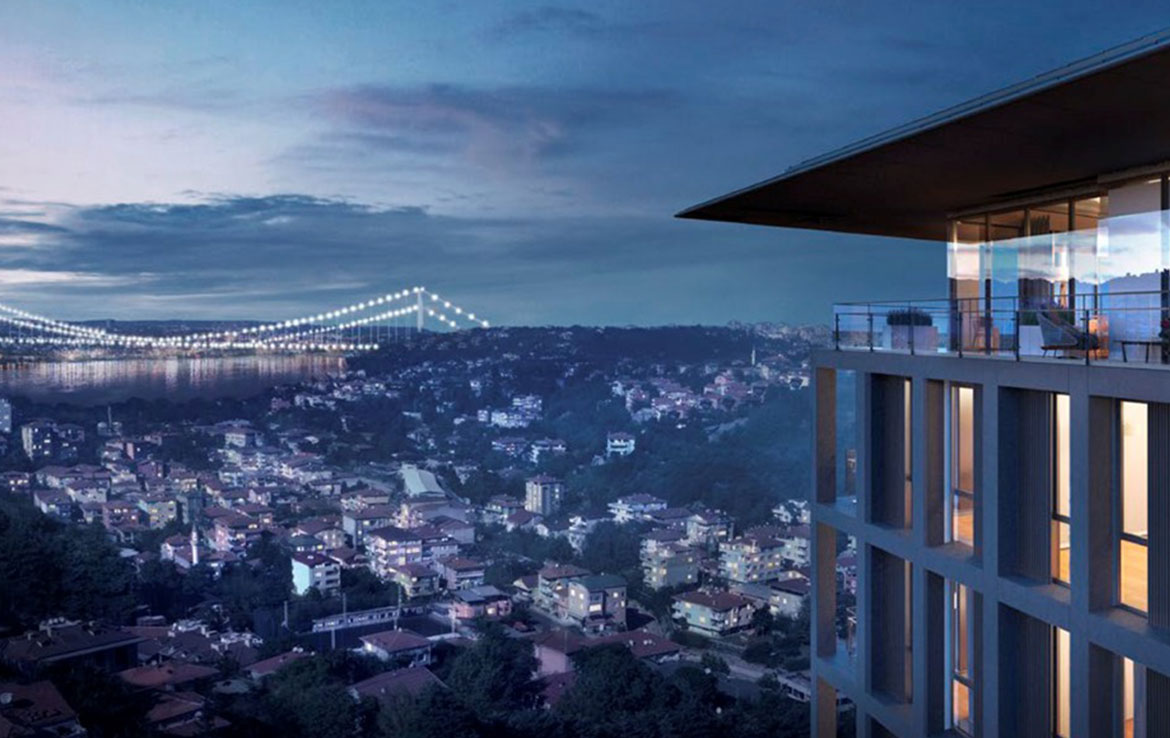 Nef Kandilli Apartments in Uskudar, Istanbul