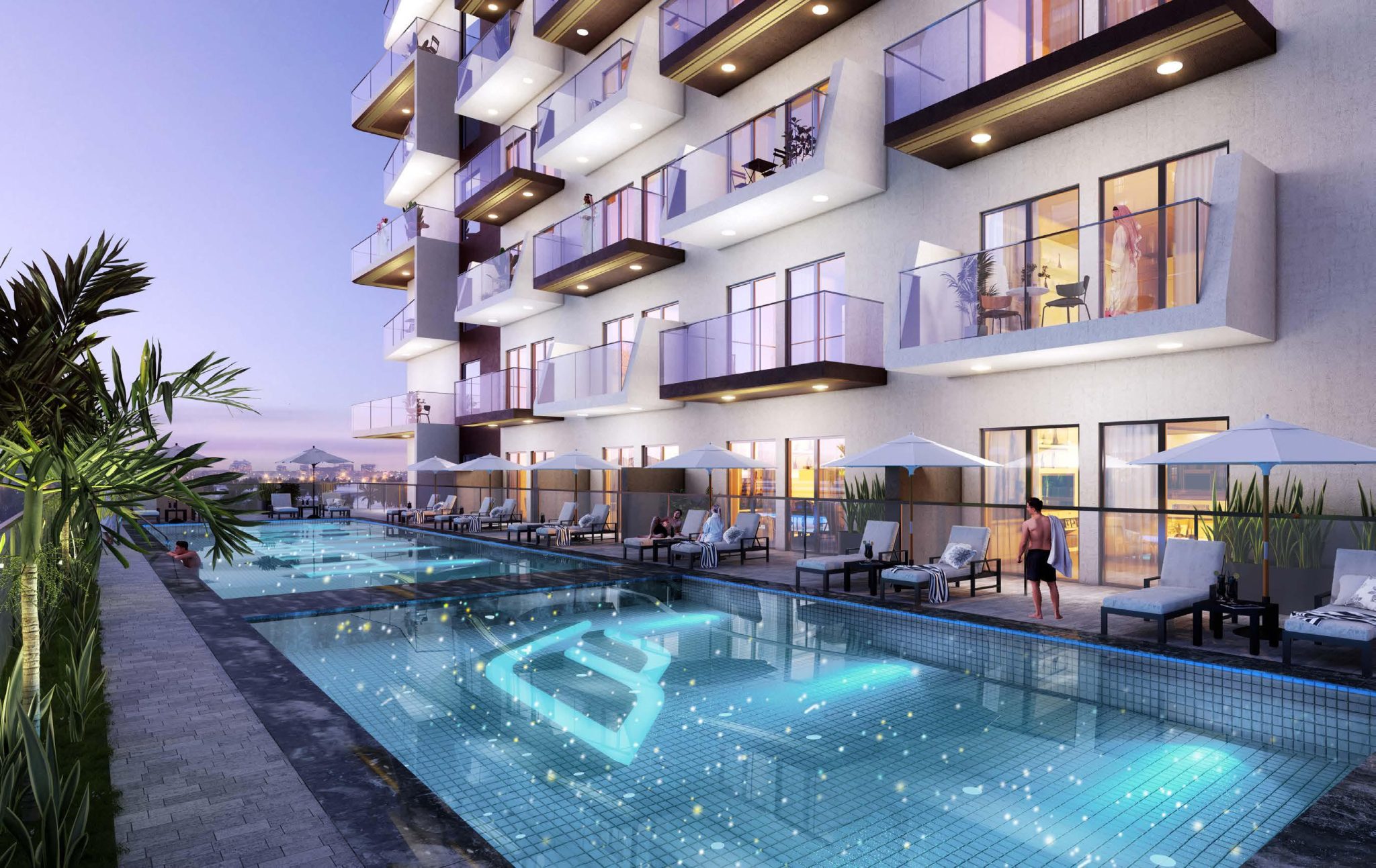 آپارتمان های بن غاطی نوا در جمیرا ویلج سرکل