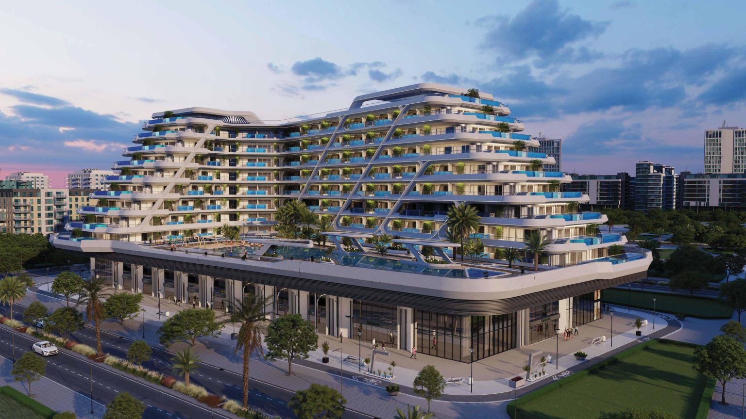 Samana Mykonos Signature Apartments by Samana Developers at Arjan, Dubai