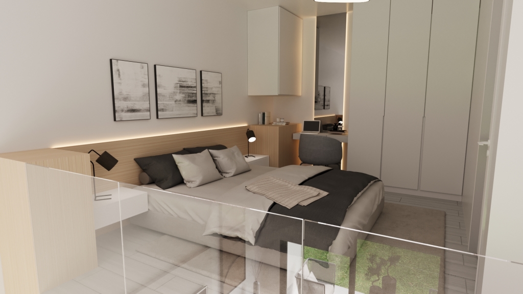 Courtyard Platinum Apartments in Bogaz, Iskele