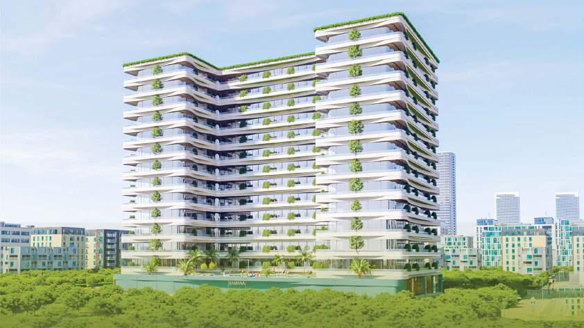 Ivy Gardens Apartments by Samana Developers at Dubailand Residence Complex