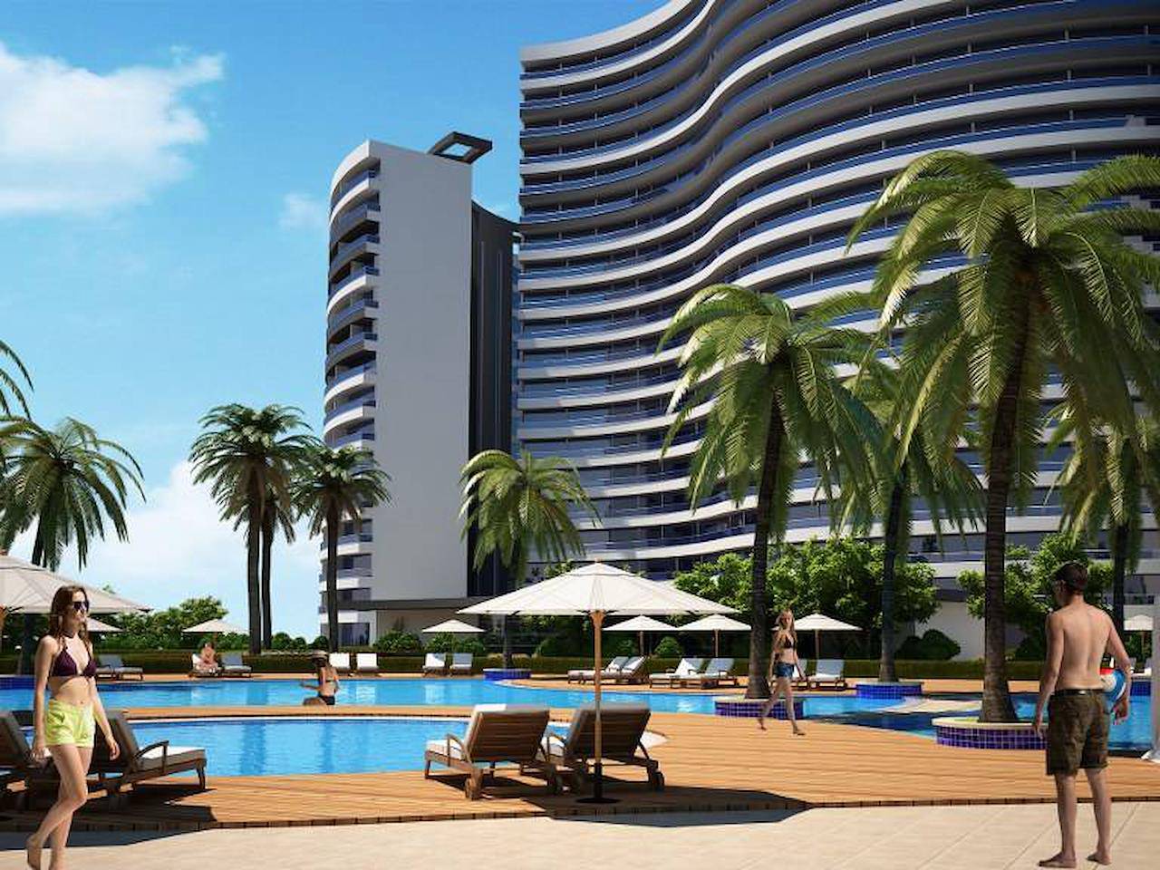 Vista Mare Apartments in Long Bech, Iskele