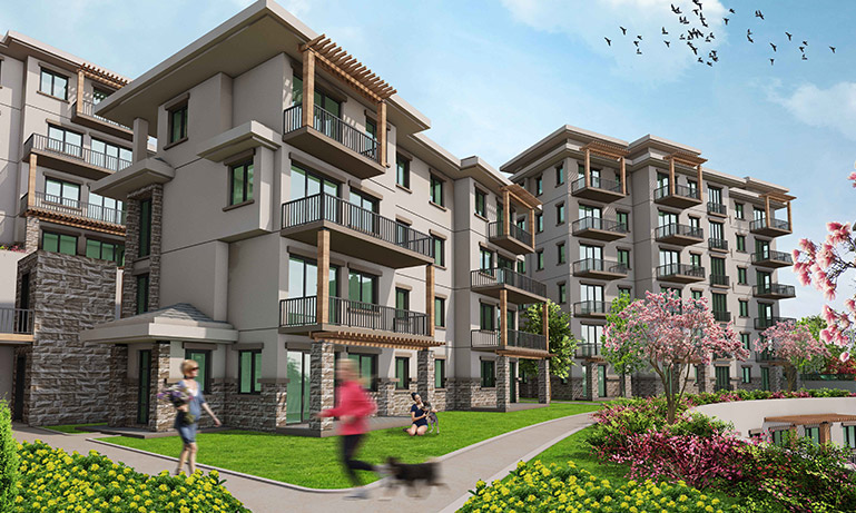 Boutique Panorama Apartments in Basaksehir, Istanbul