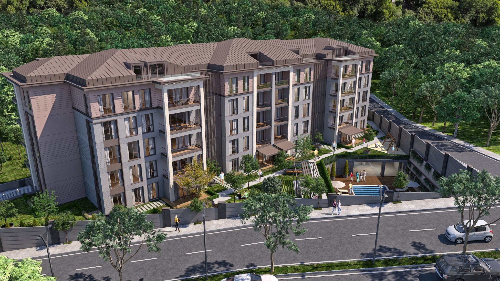 İCS Vivere Apartments in Eyupsultan, Istanbul