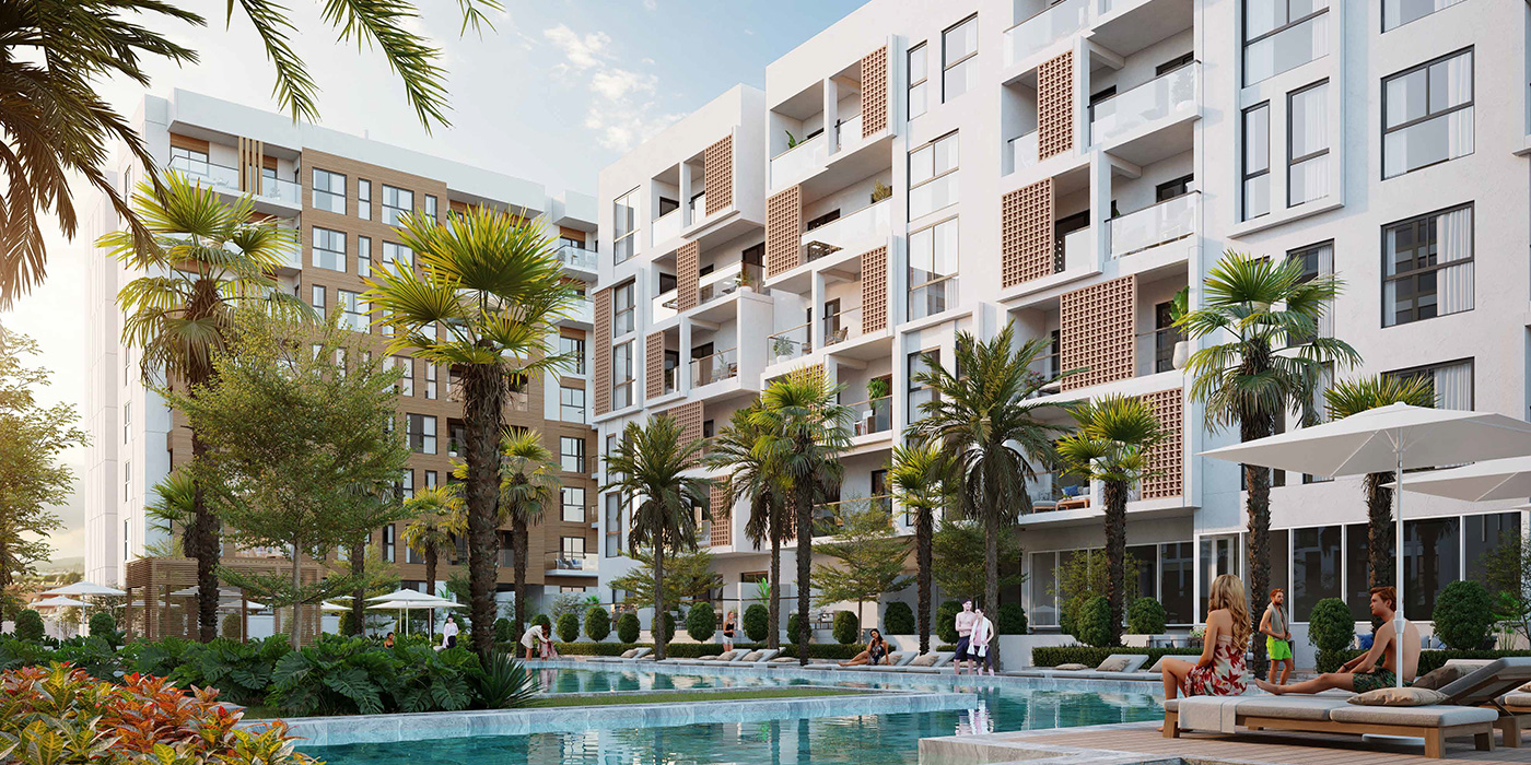 Hillside Residences by Wasl Properties at Wasl Gate, Dubai