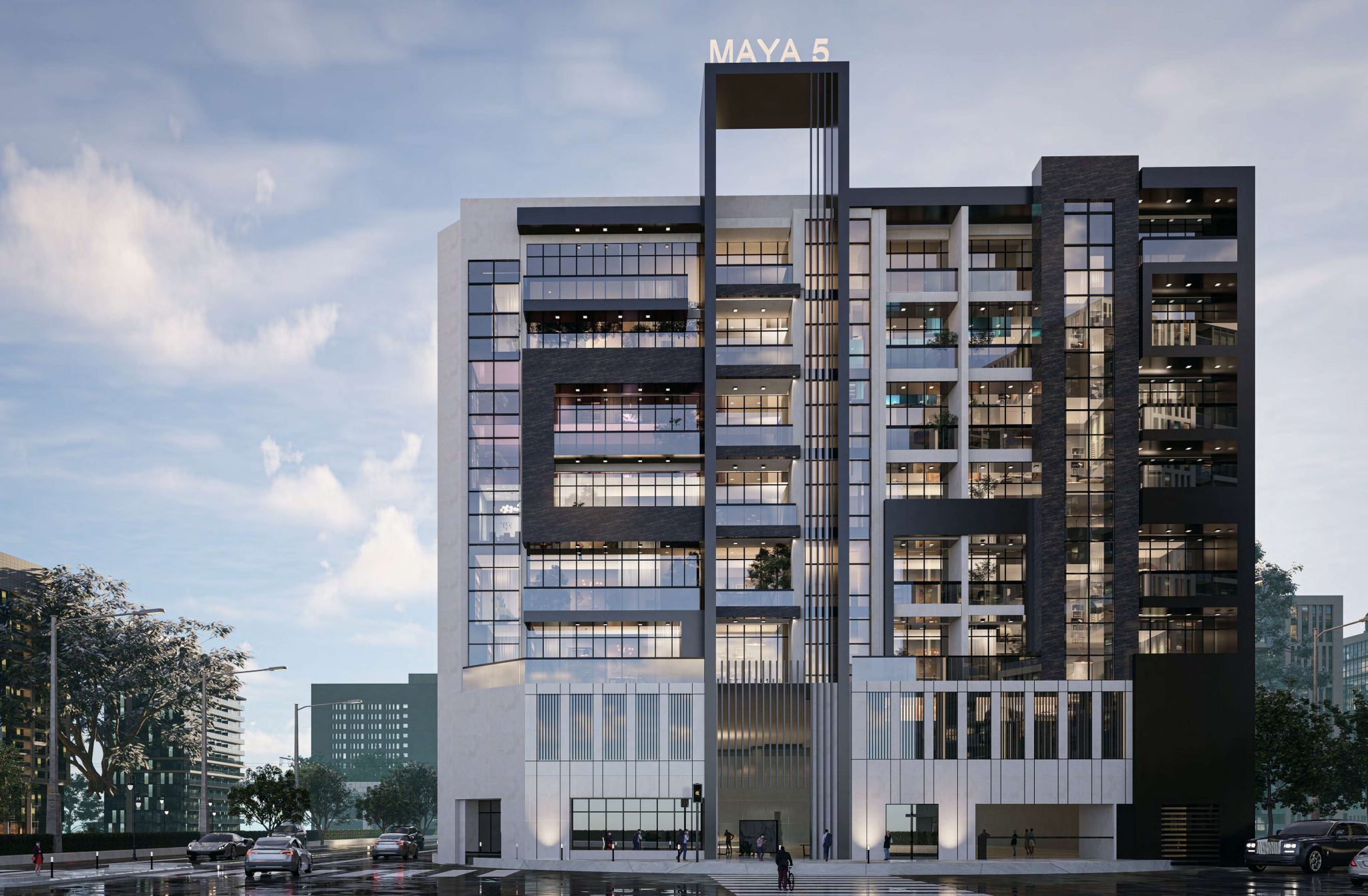 Maya 5 Residence by London Gate at JVT, Dubai | Dxboffplan