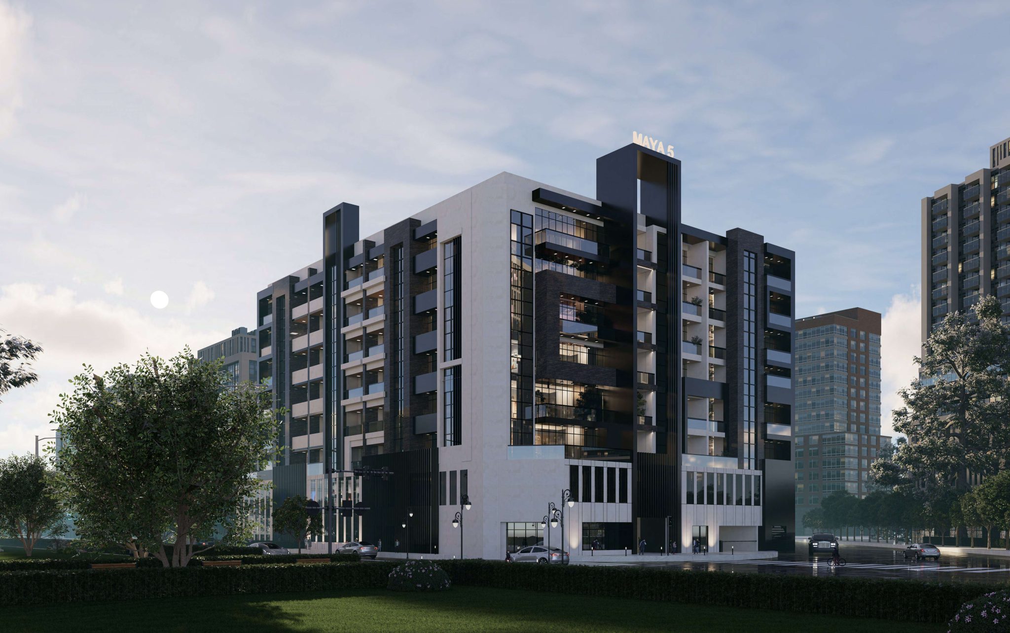 Maya 5 Residence by London Gate at JVT, Dubai | Dxboffplan