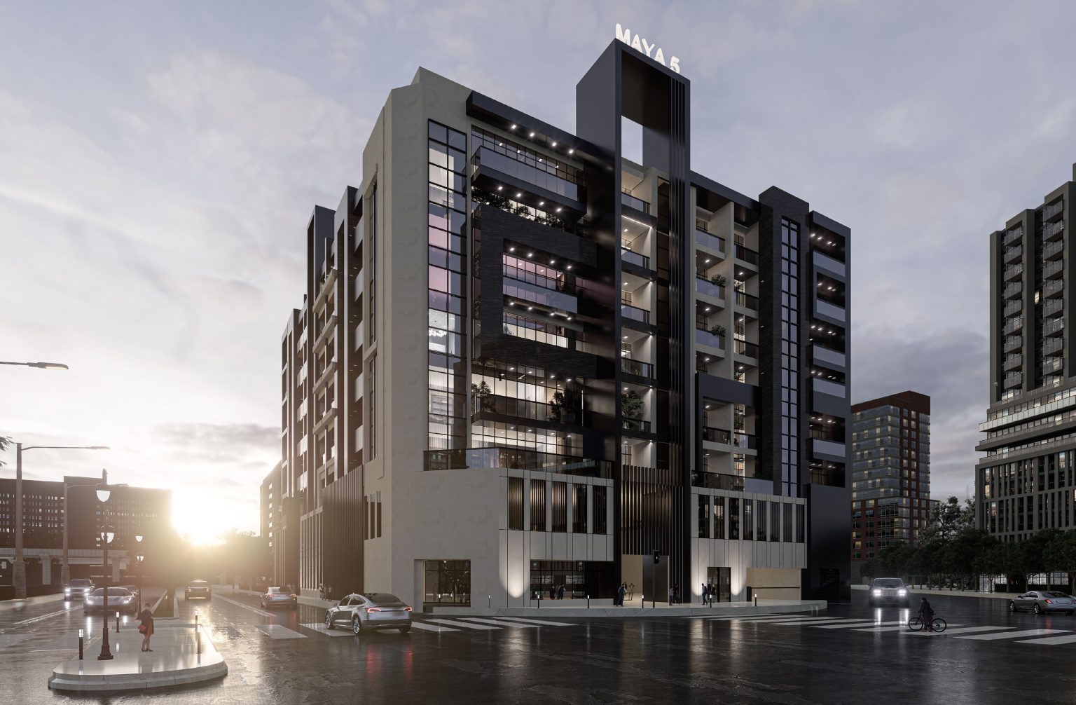 Maya 5 Residence by London Gate at JVT, Dubai | Dxboffplan