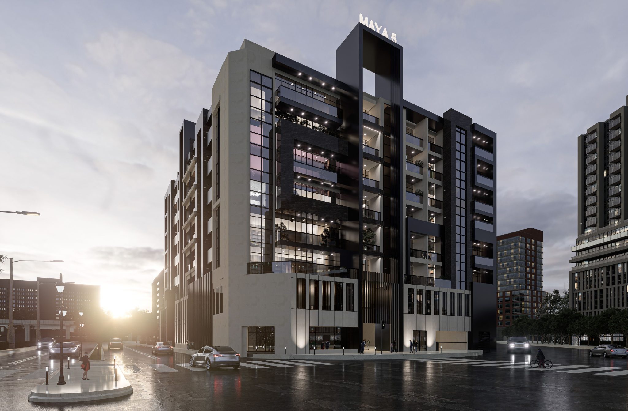 Maya 5 Residence by London Gate at JVT, Dubai | Dxboffplan