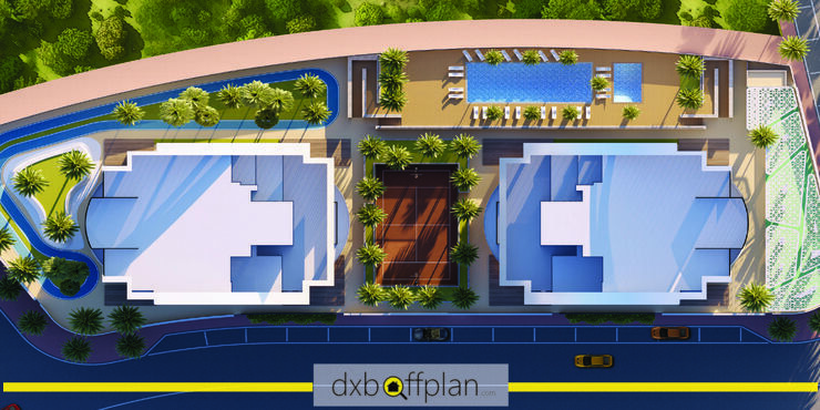 Red Square Tower Apartments by Tiger Group at JVT, Dubai