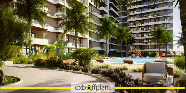 Ghaff Land Residence Apartments at Dubai Studio City